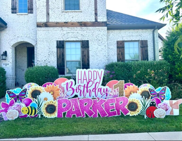 Custom Yard Signs for Every Celebration - Sign Gypsies Argyle